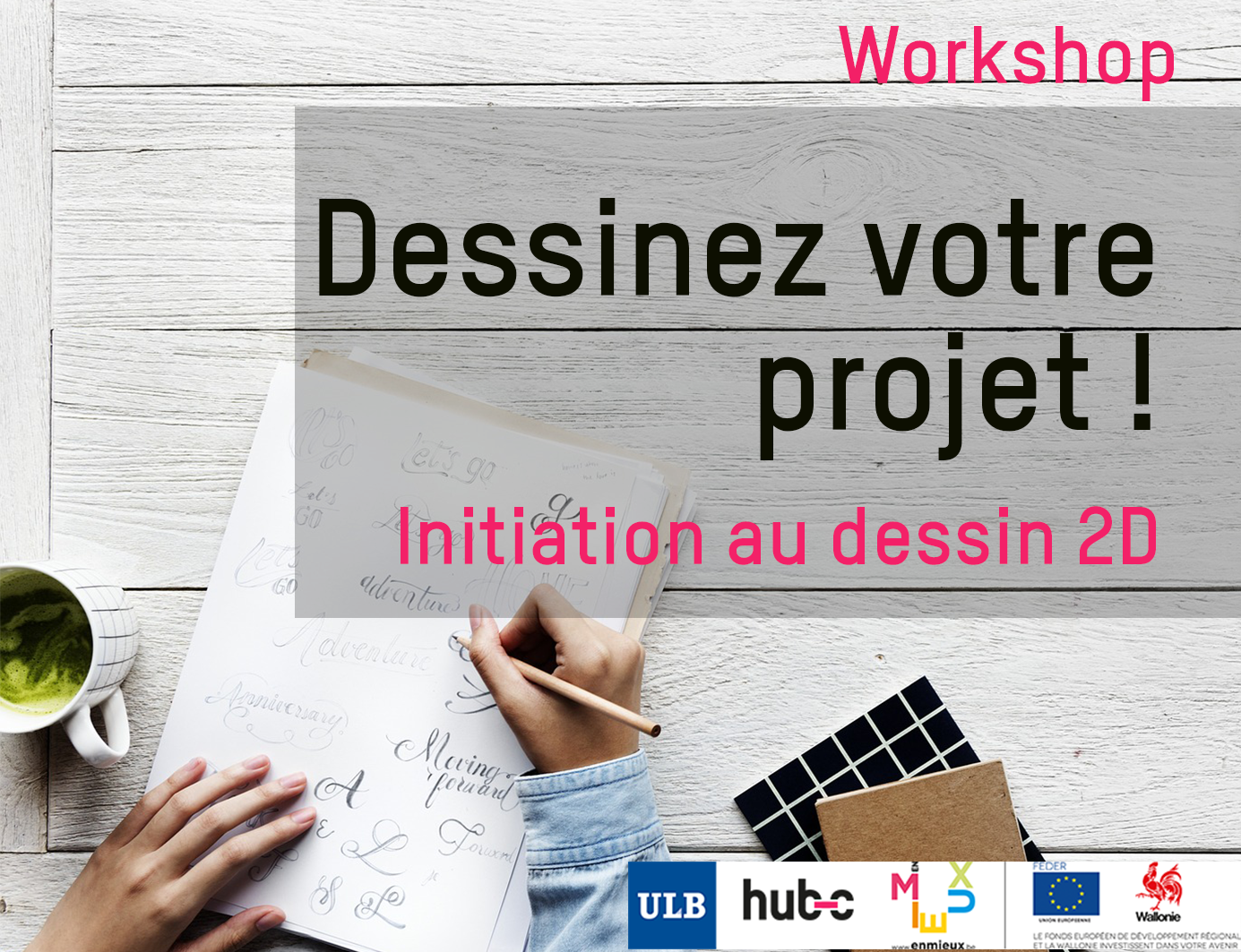 Dessinez votre projet ! Initiation au dessin 2D - FabLab ULB Charleroi